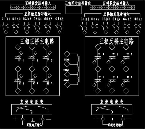 双闭环直流调速系统原理框图 AutoCAD 2018 模型图纸下载 懒石网