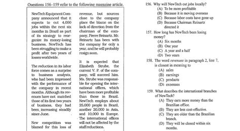 Full Toeic Test 1 Full Toeic Test Online Free