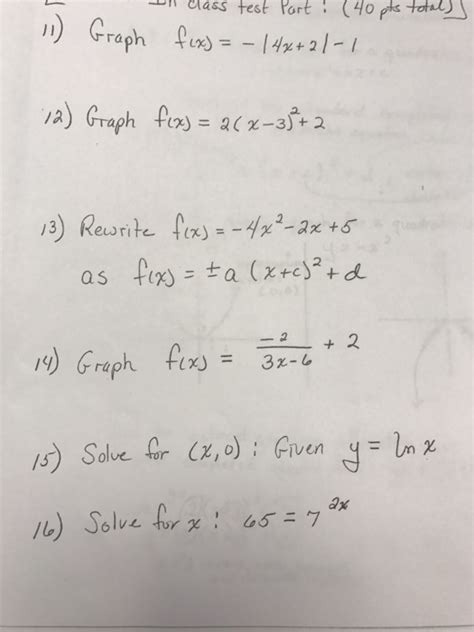 solved graph f x 4x 2 1 graph f x 2 x 3 2
