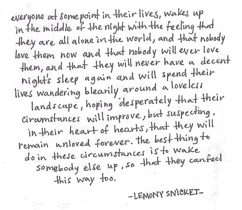 I Will Love You Lemony Snicket Quotes Quotesgram