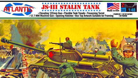 Atlantis Models 148 Js Iii Stalin Tank Review