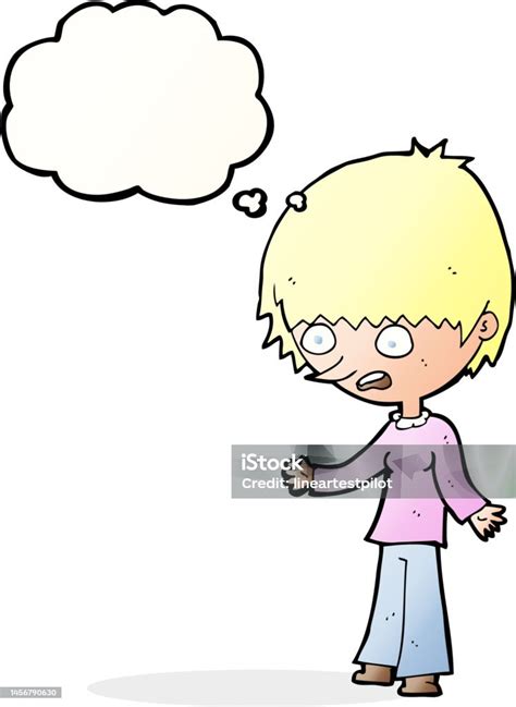 말풍선이 있는 가혹 주시나요 여자 만화 캐릭터 거친에 대한 스톡 벡터 아트 및 기타 이미지 거친 귀여운 그라데이션