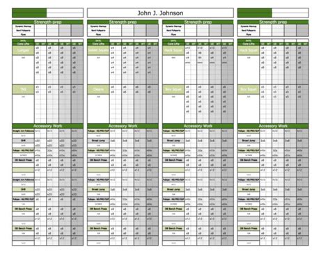 Personal Training Excel Spreadsheet Db Excel Com