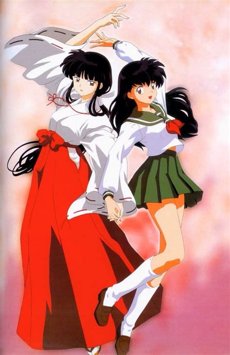 Kikyo X Kagome Deviantart
