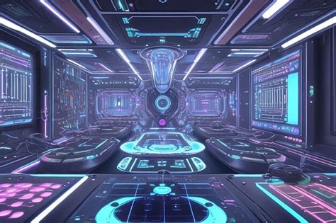 Premium AI Image AI Generated Music Composition Lab