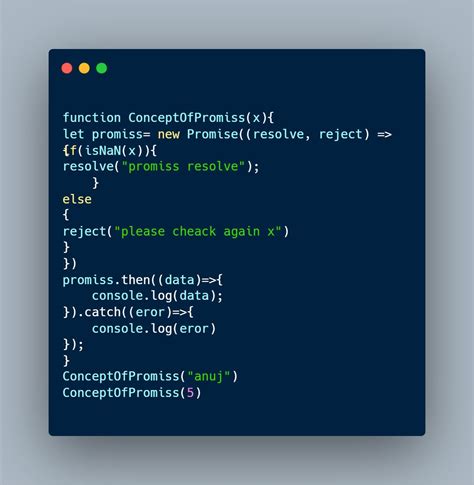Anuj Kumar On Linkedin Javascript Frontenddevelopment Promises