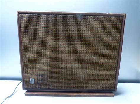 Lot 215 Vintage Ge Speaker As Shown See Description Consider It Sold By Gwe