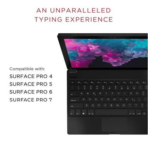 Brydge 12 3 Wireless Bluetooth Keyboard For Microsoft Surface Pro 7 Surface Pro 6 Surface