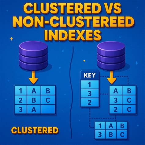 𝐂𝐥𝐮𝐬𝐭𝐞𝐫𝐞𝐝 𝐯𝐬 𝐍𝐨𝐧 𝐂𝐥𝐮𝐬𝐭𝐞𝐫𝐞𝐝 𝐈𝐧𝐝𝐞𝐱𝐞𝐬 Database Doctor