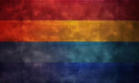 Premium Ai Image Lgbt Flag Wallpaper Rainbow Flag Background In The