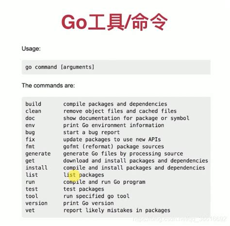 Go语言工具及命令golang Install V Csdn博客 Go语言工具及命令golang Install V Csdn博客