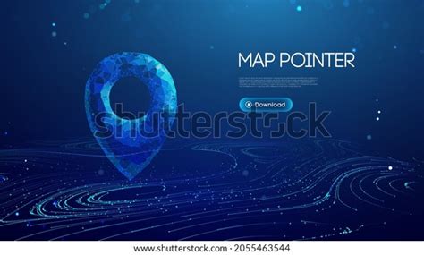 Gps Location Pin Geolocation Map Mark Stock Vector Royalty Free 2055463544 Shutterstock