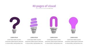 Graph With Question Mark PowerPoint Template Free Download Pikbest