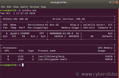 Process To Install Nvidia Graphics Driver Deltasiam
