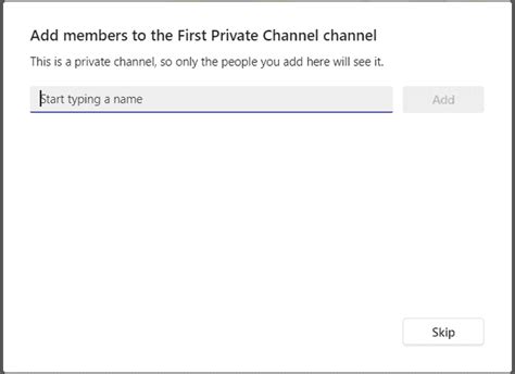 How To Create A Private Channel In Microsoft Teams SPGuides