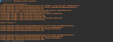 Weird Warning Appears In Console Scripting Support Developer Forum