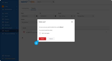 How To Delete Users And Courses Permanently In TalentLMS TalentLMS Support Help Center