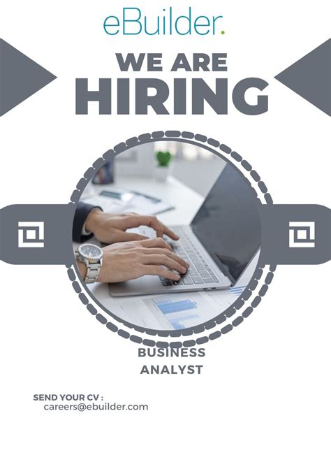 Ebuilder On Linkedin Vacancy Businessanalyst Joinus Team