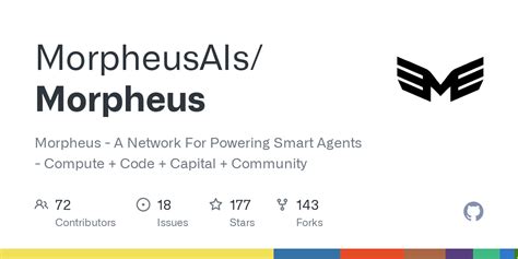 Github Morpheusaismorpheus Morpheus A Network For Powering Smart Agents Compute Code