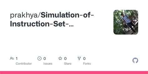 Github Prakhya Simulation Of Instruction Set Architecture For Pdp 8