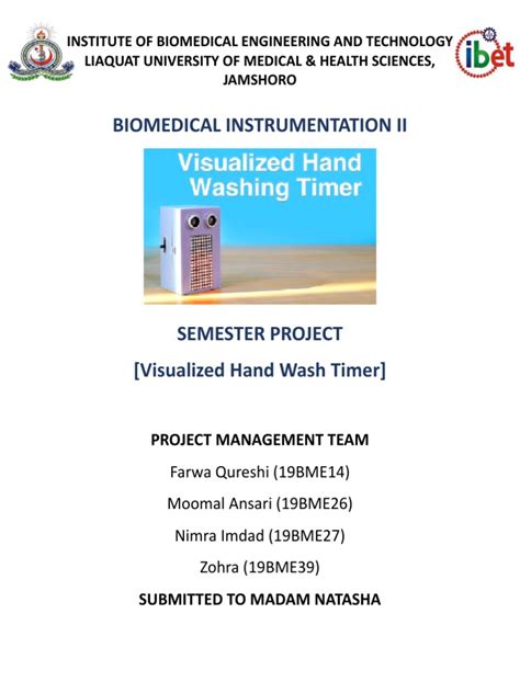 Biomedical Instrumentation 2 Project Report Pdf Medical Specialties Health Sciences