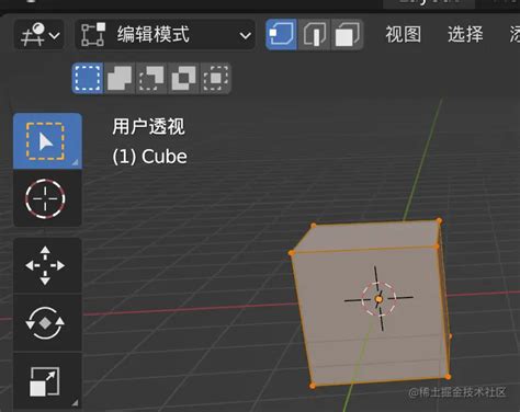 1 使用blender制作第一个模型cocoscreator Blender教程 我曾经也学过maya，当时还被甩鼠标操 掘金
