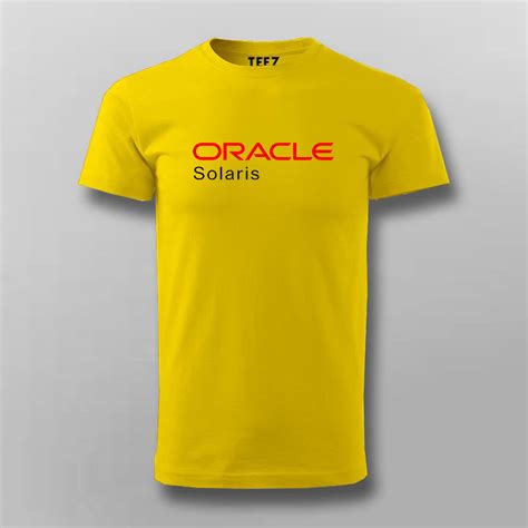 Oracle Solaris T Shirt For Men