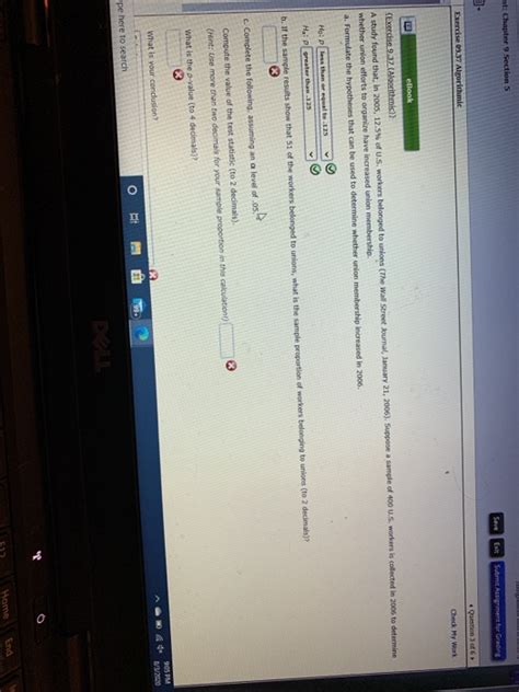 Solved St Chapter 9 Section 5 Save Submit Assignment For