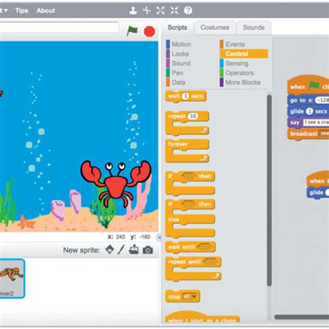 Layout Of Scratch Programming Environment Download Scientific Diagram