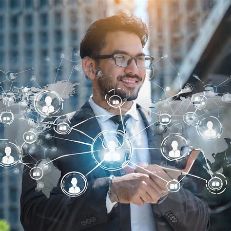 Premium Ai Image Customer Relationship Management Crm Businessman Or