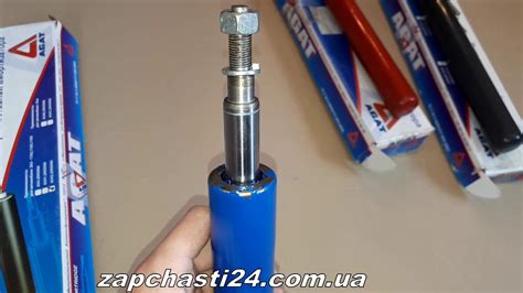 Вставки в амортизаторы Таврия Славута АГАТ - YouTube