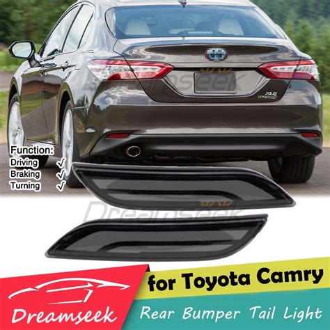 Led Reflector Rear Bumper Tail Light For Toyota Camry Xv70 2018 2019