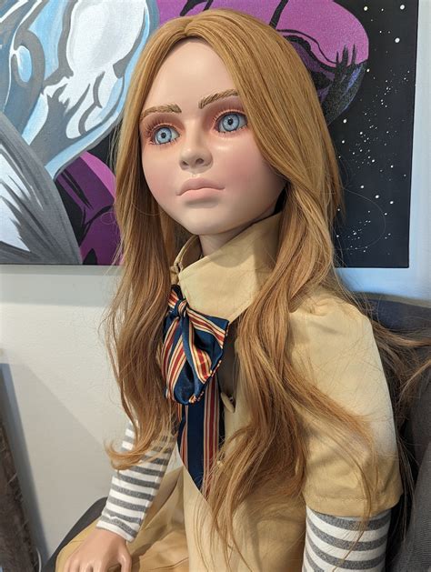 M3gan Megan Life Size Replica Stuffed Doll Etsy