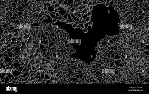 Molecular Geometric Chaos Abstract Structure Science Technology Network Connection Hi Tech