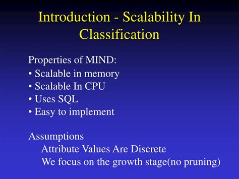 Ppt Scalable Mining For Classification Rules In Relational Databases