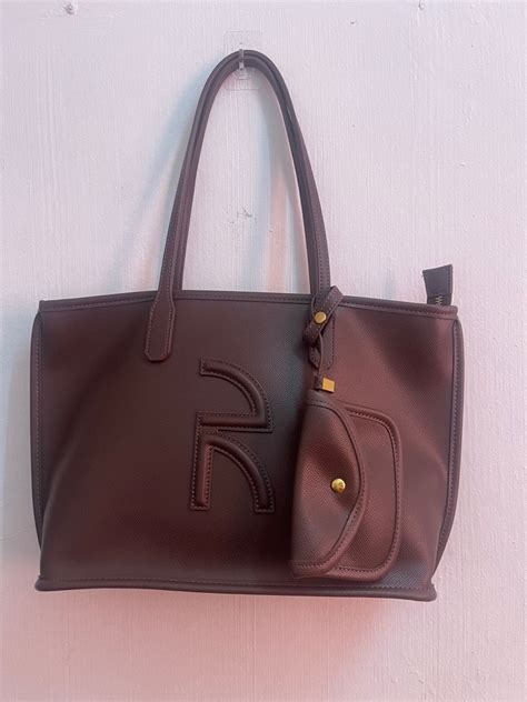 Rico Rinaldi Kendra Tote Bag Medium Belgium Chocolate Womens