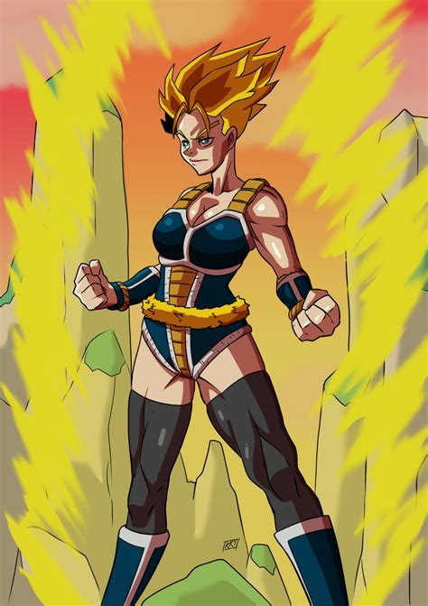 Commission Female Super Saiyan Kukuruyo