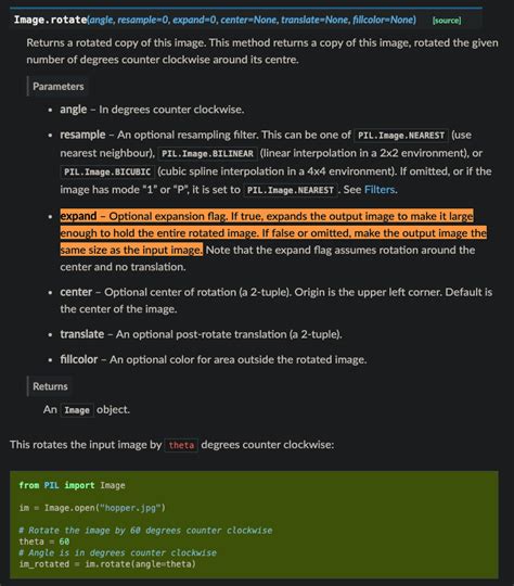Pillow 300 Wrong Rotate Behavior · Issue 1500 · Python Pillow
