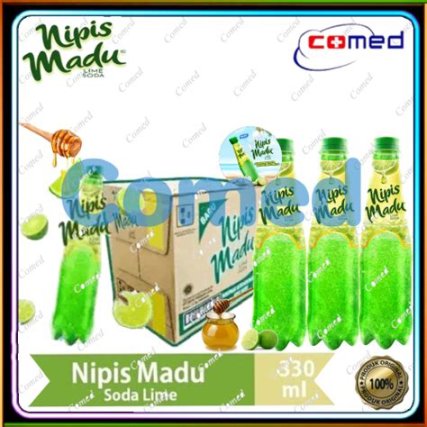 Jual Nipis Madu Lime Soda Minuman Berkarbonasi 330ml Khusus Instan Nipis Madu Mayora Kemasan