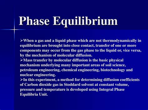 PPT Phase Equilibrium PowerPoint Presentation Free Download ID 4329536