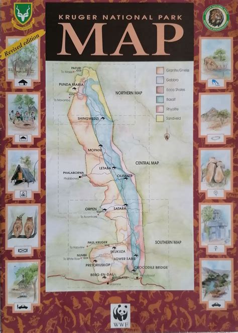 Kruger Park Map 1994