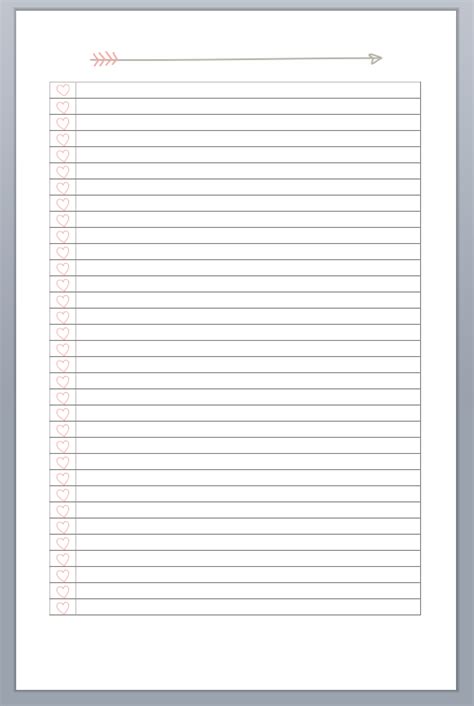 Printable Printable Things Topic Books Blank Lists Track List