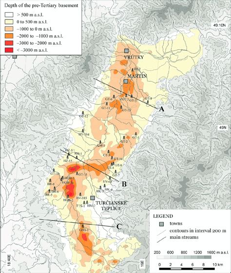 First Attempt To Do 3d Inverse Gravimetric Modelling Of The Depth Of Download Scientific
