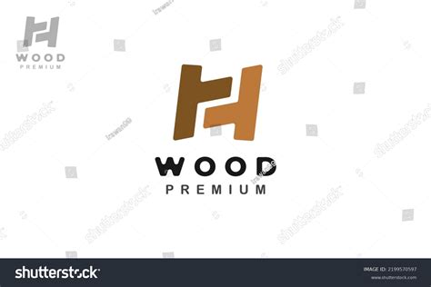 Tree Trunk Logo Design Wood Illustration Stock Vector Royalty Free Shutterstock