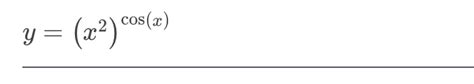 Solved Use Logarithmic Differential To Find Derivative For