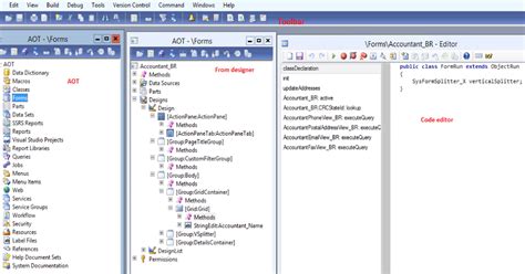 Dynamics Ax Technical Blog Difference Between Ax 2012 And D365fo Ax 7