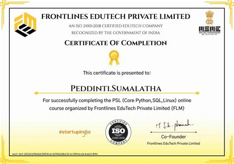 🚀excited To Share My Latest Achievement Python Sql And Linux Course Im Excited To Have