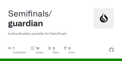 GitHub Semifinals Guardian Authentication Provider For Semifinals