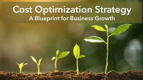 Cost Optimization Strategy A Blueprint For Business Growth