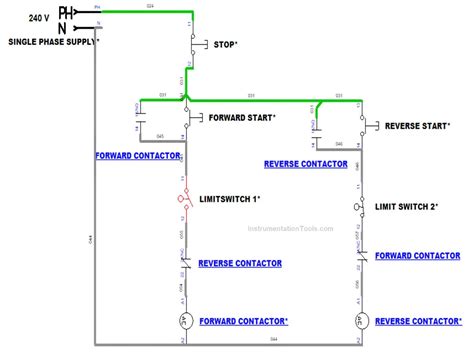 Limit Switch Schematic Diagram